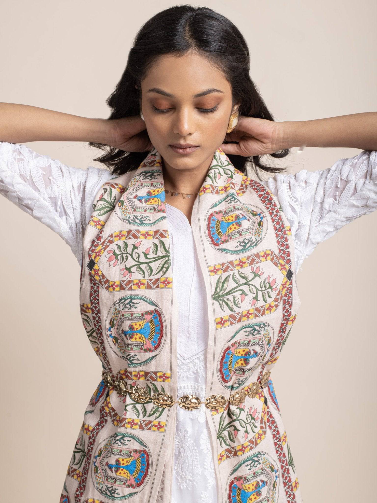 Buy Design Stole For Women Online in India | Kaamna Shop